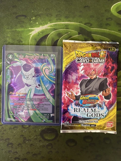 DRAGON BALL SUPER Card Game Frieza Revived & Reviled Pre-Release R BT13 ...