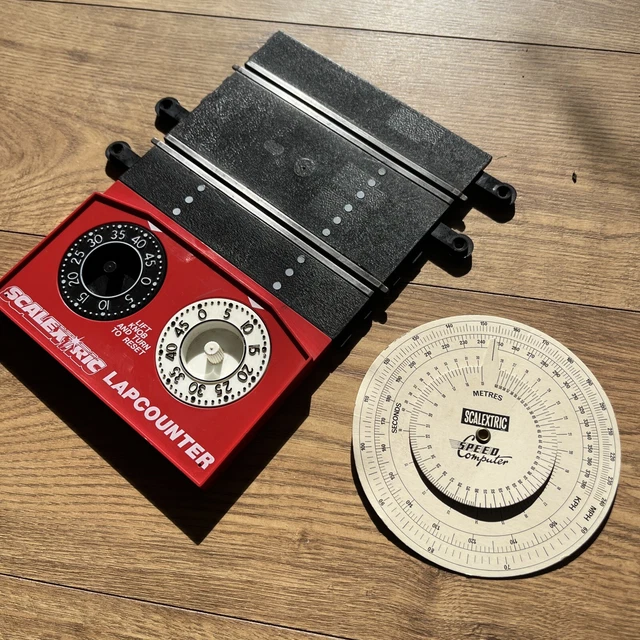 SCALEXTRIC TRACK VINTAGE Lap Counter With Speed Com 🏎 £2.99 - PicClick UK