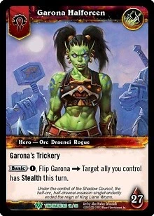 GARONA HALFORCEN (AI) - Timewalkers - World of Warcraft TCG EUR 1,80 ...