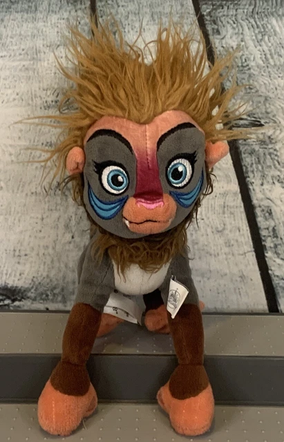 DISNEY STORE THE Lion Guard Makini Mandrill Soft Toy Monkey 10" Plush £ ...