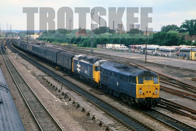 35MM SLIDE BR British Rail Diesel Loco Class 31 31105 Slough 1986 ...