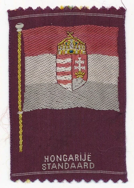 SILK CIGARETTE CARD Turmac (1930) : Flag of Hungary EUR 1,76 - PicClick IT
