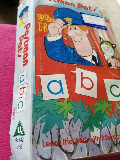 POSTMAN PAT'S ABC & 123 On VHS Video Cassette Tape £7.99 - PicClick UK