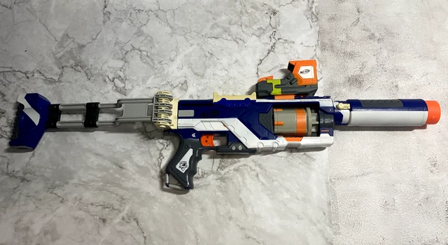 NERF N-STRIKE ELITE Spectre REV-5 Blaster Gun With Bullets and Scope £ ...