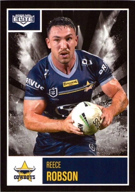 2022 NORTH QUEENSLAND COWBOYS NRL Card REECE ROBSON Elite EUR 3,36 ...