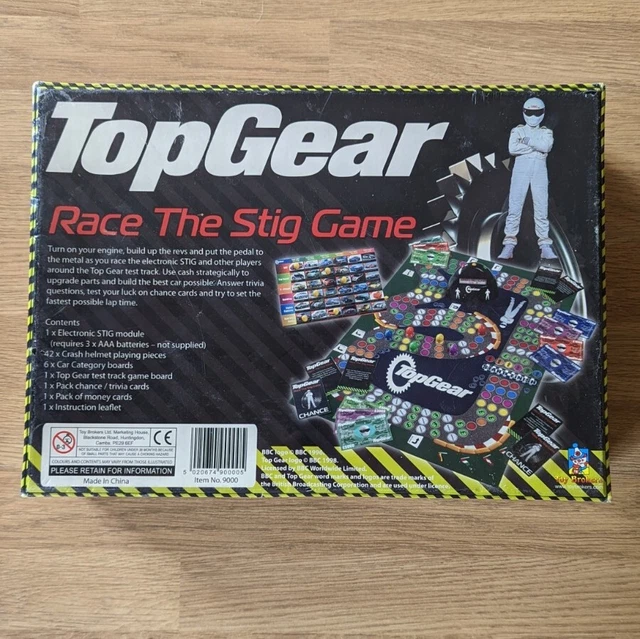 TOP GEAR BBC, Race The Stig Interactive Board game, Sealed, Retired £26 ...