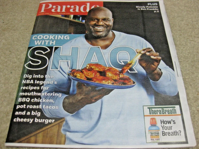MAGAZINE JOURNAL SHAQUILLE O'Neal Parade 2022 style familial Shaq ...