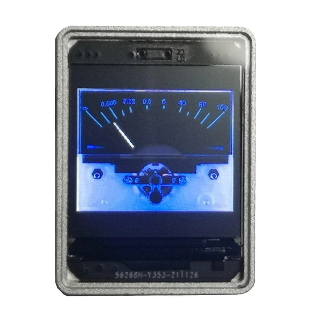 1.3IN ALUMINUM VOICE-CONTROLLED VU Instrument Display Multi-mode Band ...