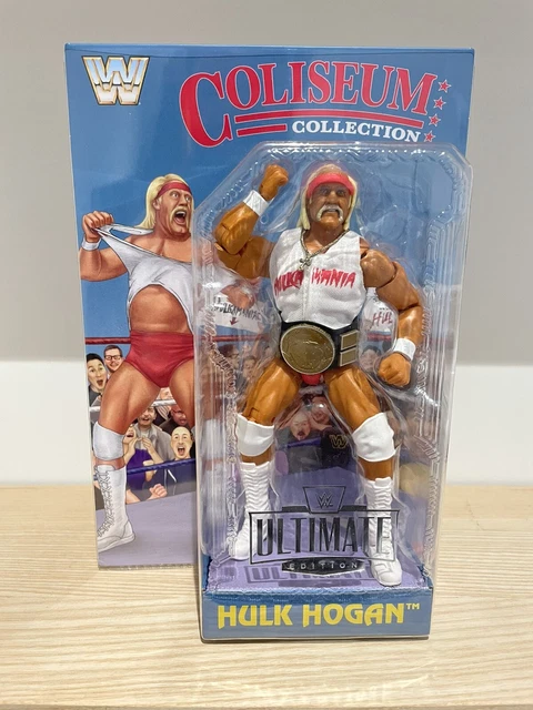 WWE ULTIMATE EDITION Hulk Hogan Mattel Coliseum Collection Legends £14. ...
