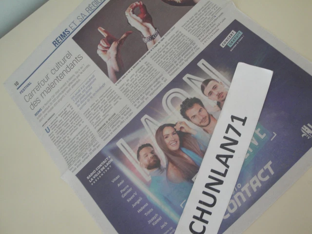 PIERRE GARNIER VITAA AMIR Article Journal Photo Coupure presse Clipping ...