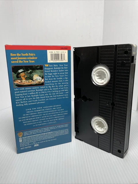 RUDOLPH’S SHINY NEW Year (VHS, 1992) Red Skelton, Frank Gorshin, Morey ...