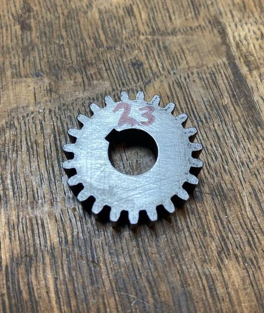 LOGAN DREHBANK QCGB Schnell Wechsel Getriebe 23T Zahn la-1229 EUR 16,40 ...