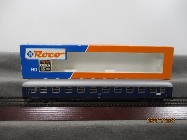 ROCO SPUR H0 44741 Personenwagen Schnellzugwagen 1. Klasse der DB in ...