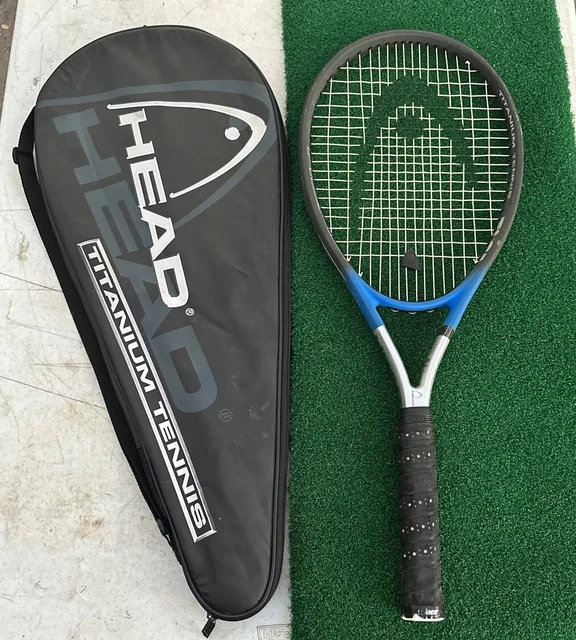 HEAD TI S1 Titanium Oversize Xtralong Tennis Racquet TI.S1 Racket 4 3/8 ...