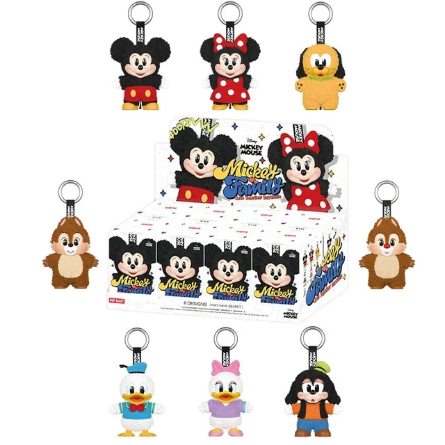 LABUBU MICKEY MOUSE Pop Mart Mickey Family Peluche Portachiavi ...
