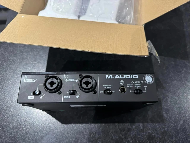 M-AUDIO M-TRACK DUO interfaccia audio USB per registrazione - nero EUR ...