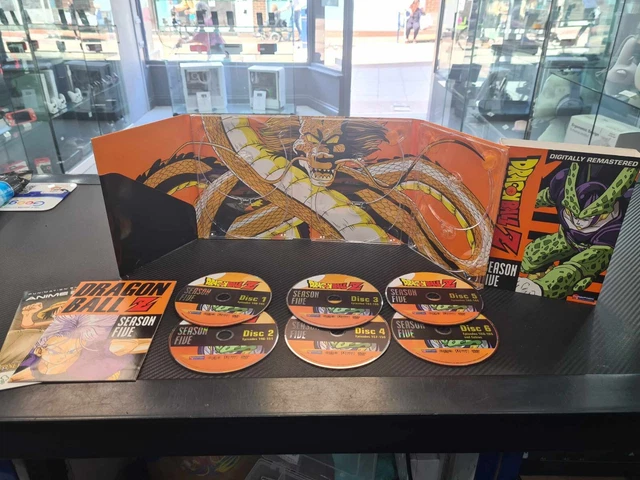DRAGON BALL Z Complete Season 5 Digitally Remastered DVD Box Set Fast ...