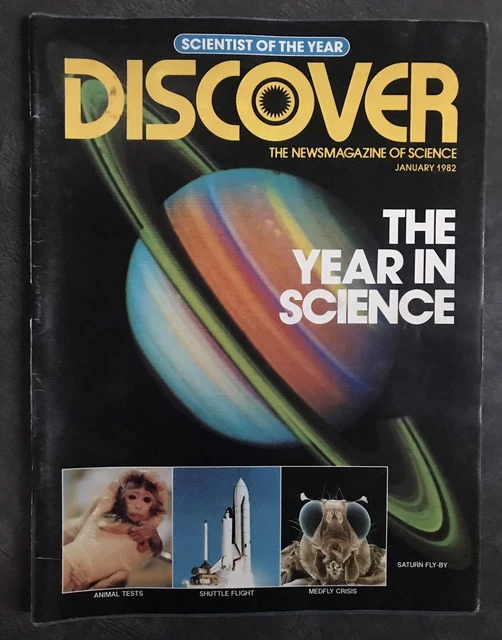 DISCOVER MAGAZINE - January 1982 - The Year in Science £5.00 - PicClick UK