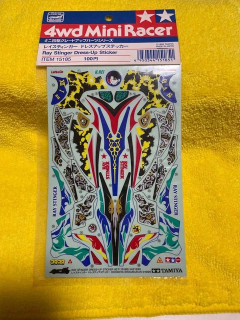 MINI 4WD RAY Stinger Dress Up Sticker £28.14 - PicClick UK