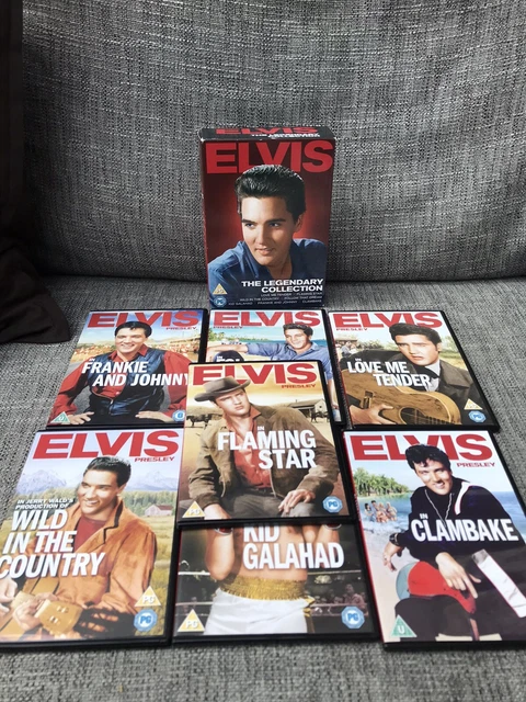 ELVIS PRESLEY THE Legendary Collection DVD Box Set 7 Discs Films Love ...