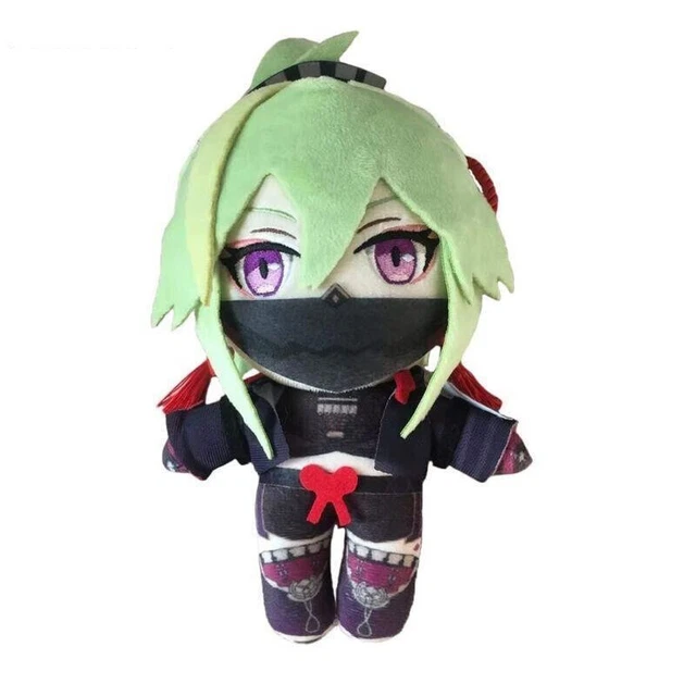 GENSHIN IMPACT PLUSH Doll Kuki Shinobu Anime Figure Soft Stuffed ...