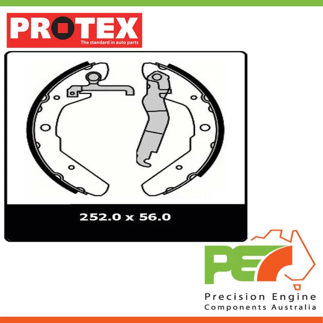 NEW *PROTEX* BRAKE Shoes-Rear For VOLKSWAGEN TRANSPORTER T3 4D Ute 4WD ...