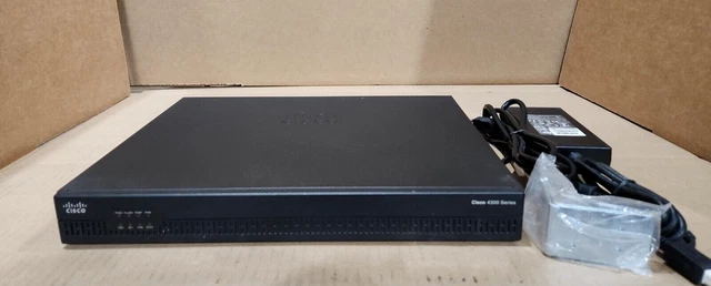 CISCO ISR4321/K9 INTEGRATED Services Router w/ Power & Rack Ears *No ...