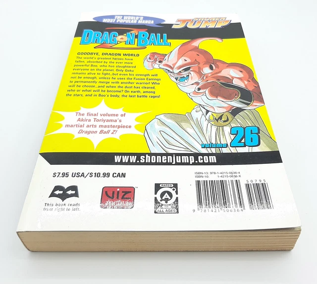 DRAGON BALL Z Volume 26 Akira Toriyama manga comic book Goku Buu EUR 5 ...