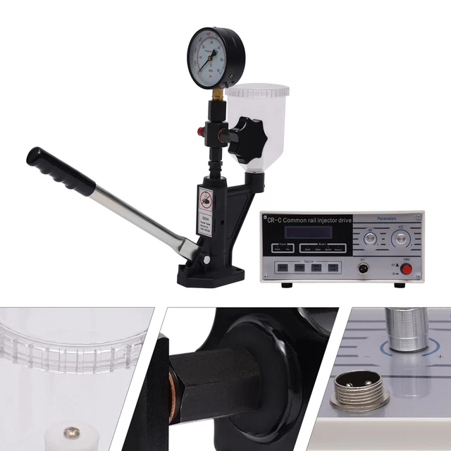 DIESEL INJECTOR TEST Machine Common Rail Nozzle Tester For Bosch Den-so ...