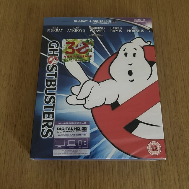 GHOSTBUSTERS 30TH ANNIVERSARY Edition Blu Ray New & Sealed Cardboard ...