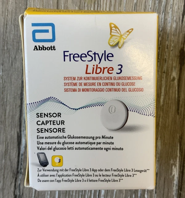 FREESTYLE LIBRE 3 Sensor MHD 31.03.2026 (A069 EUR 53,00 - PicClick DE