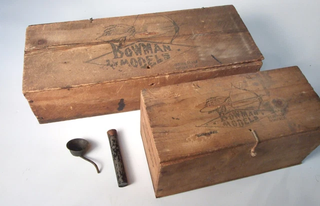 BOWMAN WOODEN BOXES for live steam 234 loco and 250 tender £77.00 ...