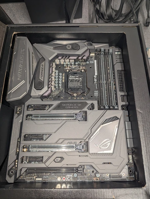 ASUS ROG MAXIMUS IX Formula Z270 Lga1151 Gaming Mainboard £15.00 ...
