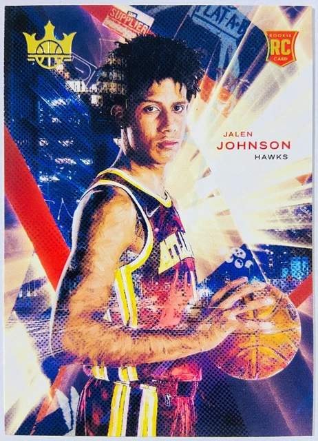 JALEN JOHNSON - Atlanta Hawks 2021-22 Panini Court Kings RC Rookie I #85 EUR 6,99 - PicClick IT