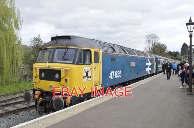 PHOTO CLASS 47 47635 At Ongar £1.00 - PicClick UK
