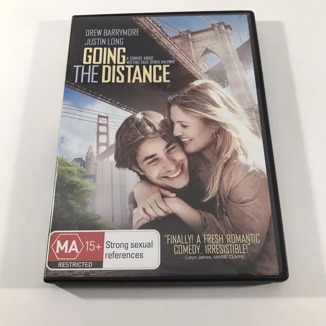 GOING THE DISTANCE DVD Region 4 PAL Drew Barrymore Justin Long MA15 ...