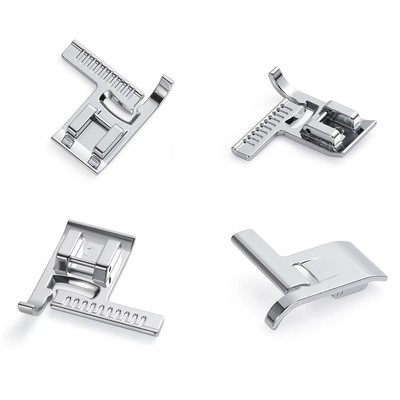 RULER THE MANUAL sewing machine feet crimp-tool hemming cloth. presser ...