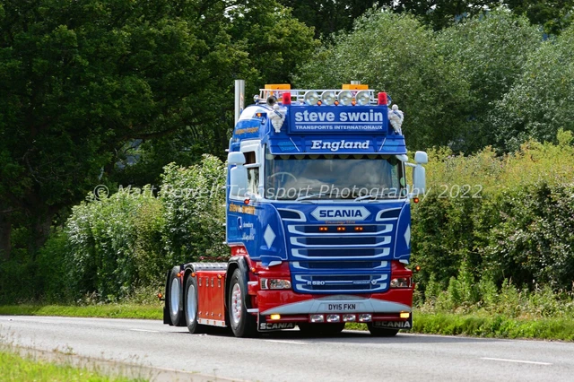 TRUCK PHOTO 12X8 - Scania R520 - Steve Swain International - DY15 FKN £ ...