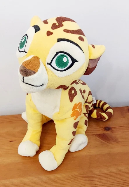DISNEY LION GUARD Fuli 25cm tall Soft Plush Toy Lion King Cheetah £11. ...