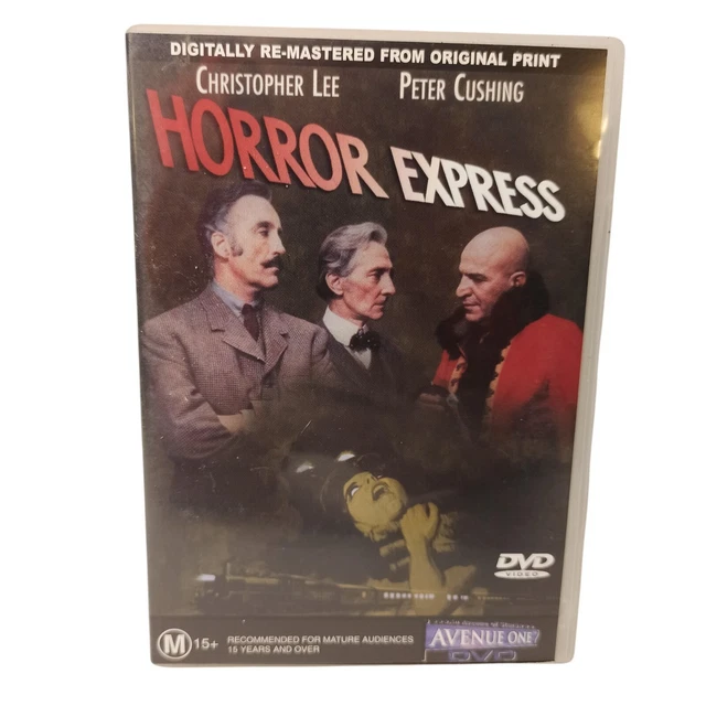 HORROR EXPRESS (DVD 1984) Monster Adventure Sci-Fi Thriller Lee Region ...