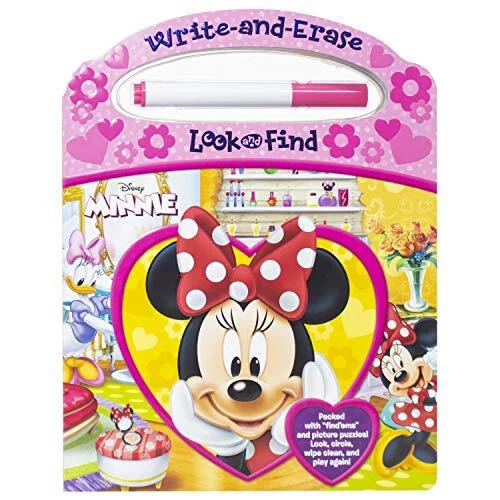 DISNEY MINNIE MOUSE - Write-And-Erase Look and Find By Editors of ...