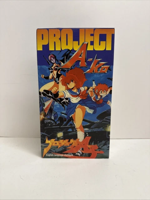 PROJECT A-KO (VHS, 1986) Japanese Anime U.S. Manga Corp £13.18 ...