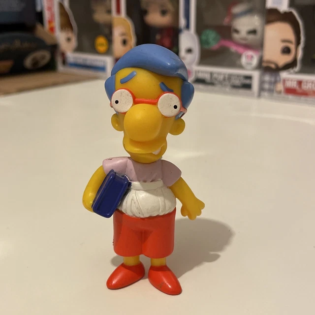 ACTION FIGURE MILHOUSE The Simpsons Rare Burger King Fast Food Toy EUR ...