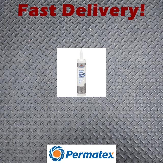 PERMATEX (80855) CLEAR RTV Silicone Adhesive Sealant £16.22 - PicClick UK