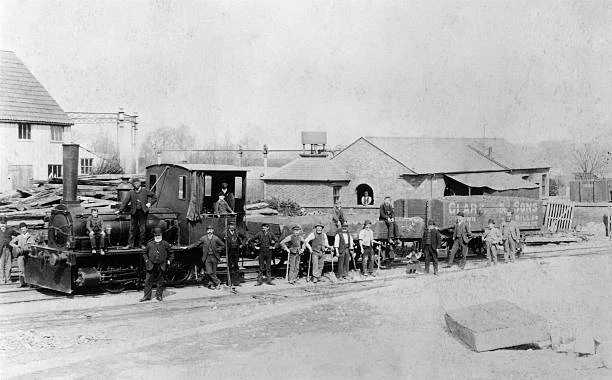 WANTAGE TRAMWAY COMPANY 0-4-0Wt Steam Tram Engine No 5 C1892 Train Old ...