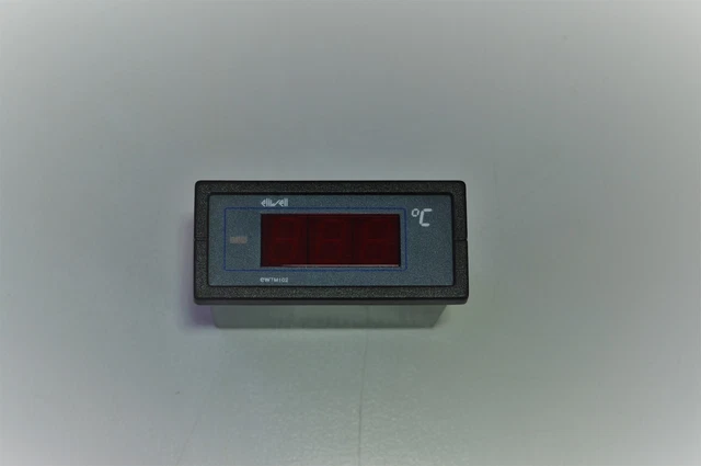 ELIWELL EWTM 102, Digital Thermometer, 3 Digit Display, PTC, 12v AC/DC ...