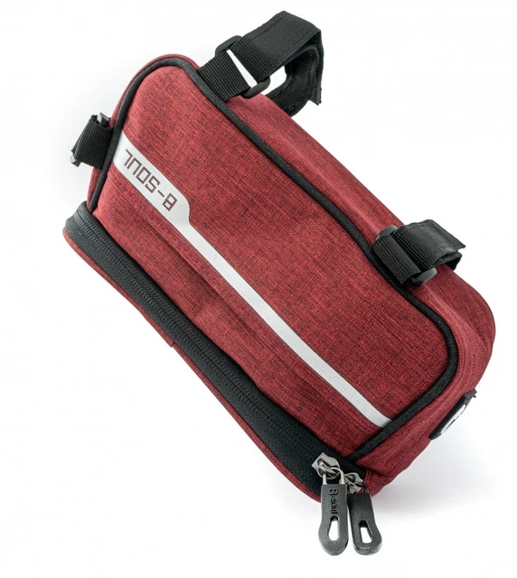 SUPPORT DE SACOCHE de vélo System-S en rouge fixation pour smartphone ...