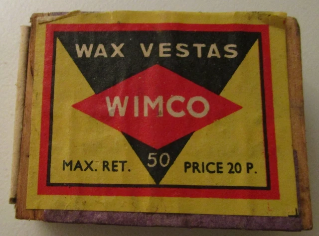 BOITES D'ALLUMETTES ANCIENNE : wimco avec estampille EUR 20,00 ...