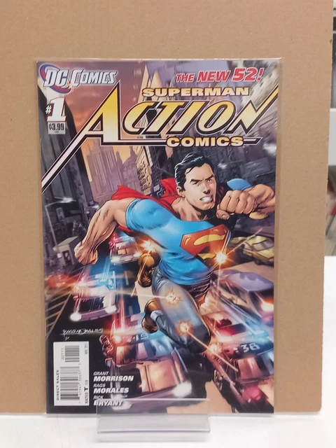 DC COMICS SUPERMAN (Action Comics) Pop Comic Covers #01 Vinyl Figurine ...
