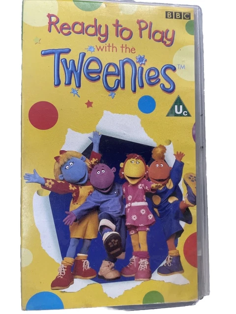 TWEENIES READY TO Play with the Tweenies VHS. Slight Chip On Corner ...